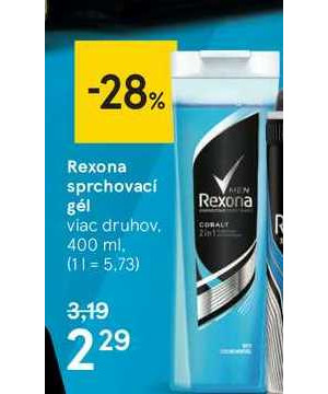 ARCHIV | Rexona sprchovací gél, 400 ml v akcii platné do: 18.6.2019 ...