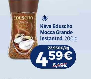 Káva Eduscho Mocca Grande instantná, 200 g v akcii | Zlacnene.sk