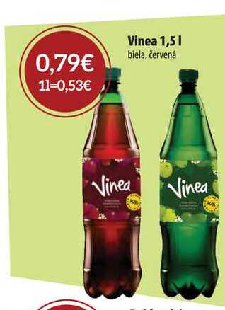 Vinea 1,5 l v akcii | Zlacnene.sk