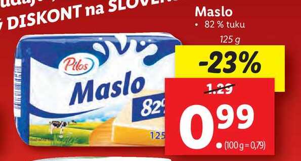 ARCHIV | Tatra maslo, 250 g v akcii platné do: 3.4.2023 | Zlacnene.sk