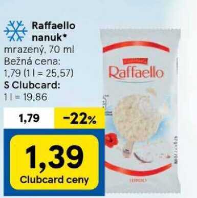 ARCHIV | Raffaello nanuk, 70 ml v akcii platné do: 25.6.2024 | Zlacnene.sk